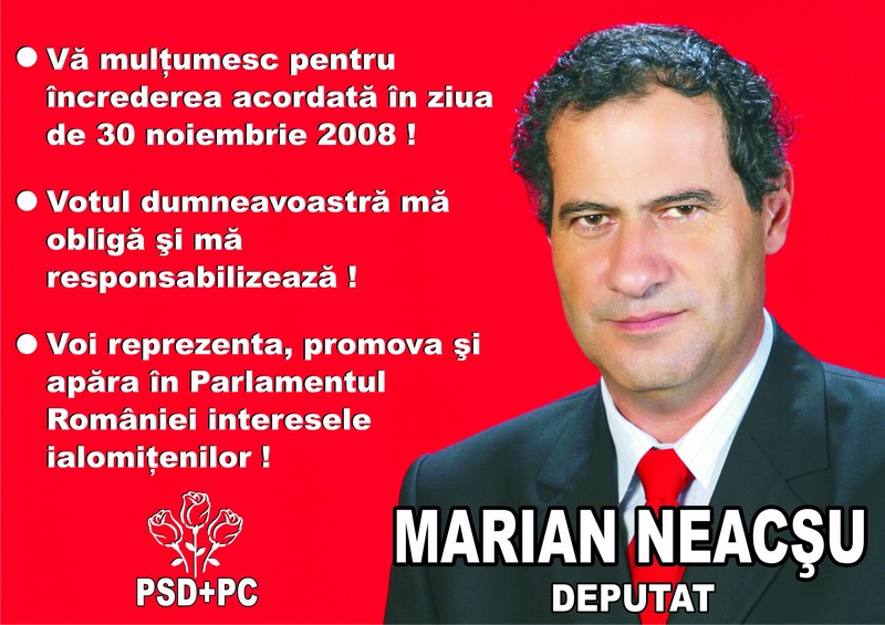 DULCE-I APA ELECTORALĂ! Deputatul PSD Marian Neacşu înghite ca pe-o ...